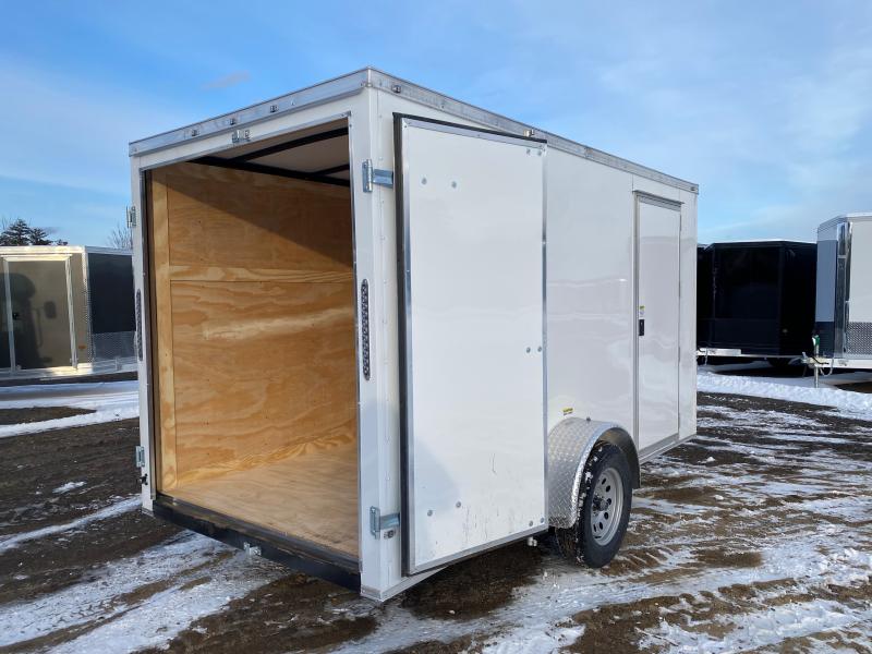 2024 Fast Cargo 6x12 Enclosed 3K Cargo Trailer w/Double Barn Doors in ...