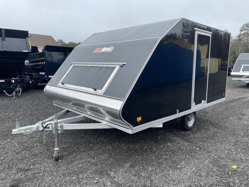 2023 SnoPro Trailers 101x12 Hybrid 2-Place Snowmobile Trailer w/Side ...