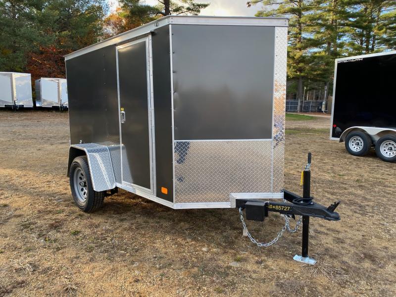 2024 Covered Wagon Trailers 5x8 Enclosed 3K Cargo Trailer w/Rear Barn ...