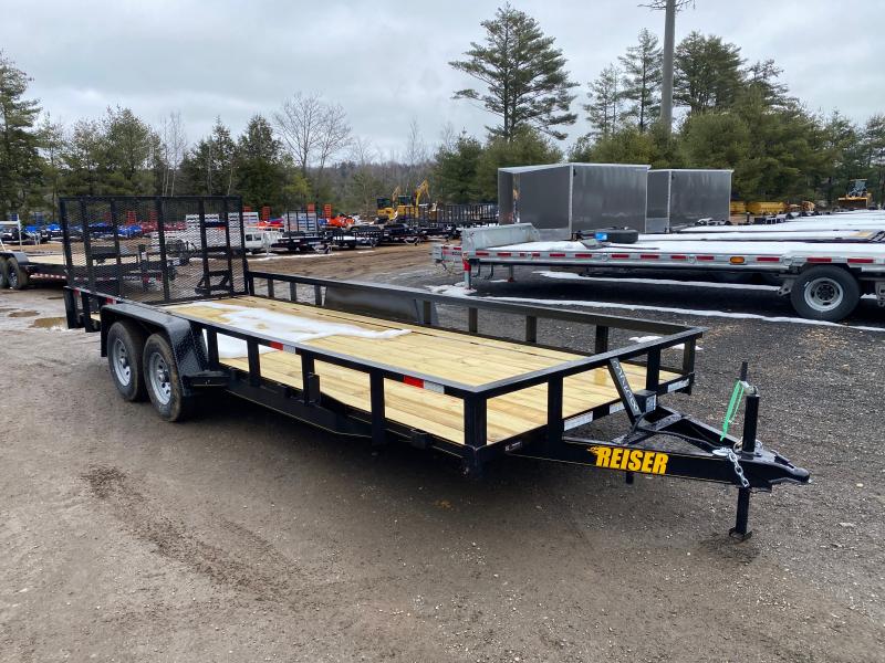 2024 Reiser 7x20 10K Landscape Trailer w/Spare Mount & HD Ramp Gate in ...