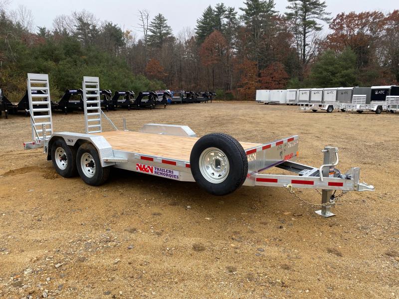 2025 N&N Trailers 7x18 Galvanized 14K Equipment Trailer w/Stand Up ...
