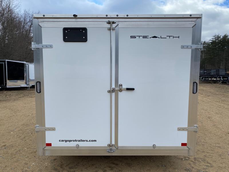 2024 Stealth Trailers 8.5x14 Aluminum 7K Cargo Trailer w/Rear Double ...