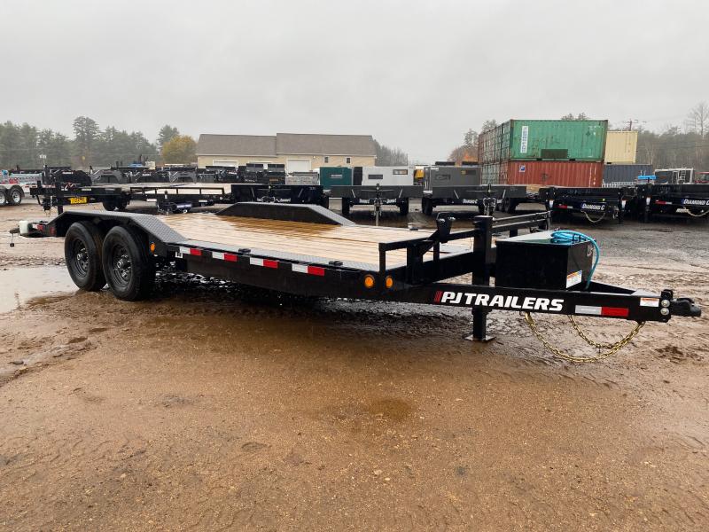 2024 PJ Trailers 8.5x20 Powder Coated 10K De-Rated Car Hauler w/Slide ...