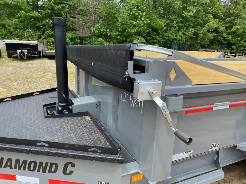 2023 Diamond C Trailers 7x12 Powder Coated 14.9K Telescopic Dump ...
