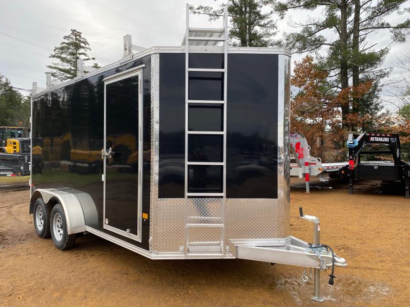 2024 Stealth Trailers 7x14 Aluminum 7K Enclosed Ultimate Contractor ...