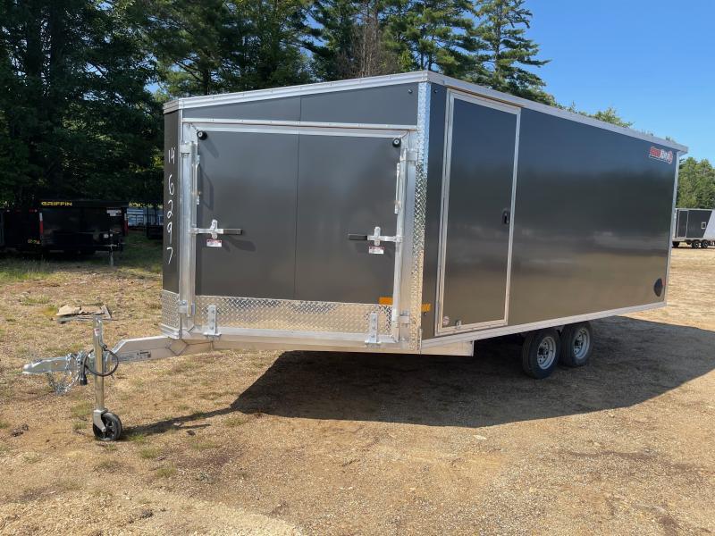 2024 SnoPro Trailers 101x14+4.5 Aluminum 2/3-Place Enclosed Snowmobile ...