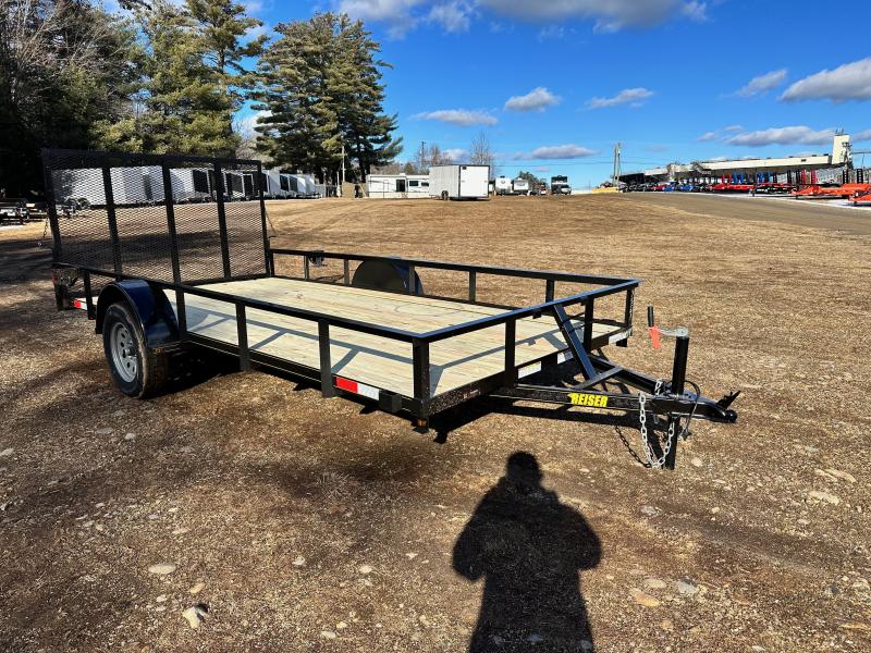 2024 Reiser Trailers 7x14 3K Utility Trailer w/Fold Flat Ramp in Loudon ...