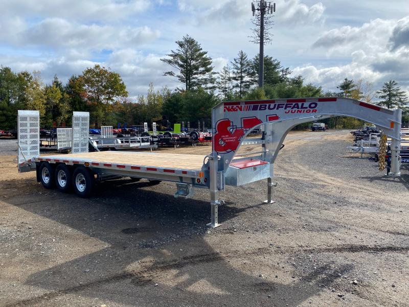 2025 N&N Trailers 8.5x20+4 Galvanized 21K Deckover Equipment Trailer w ...