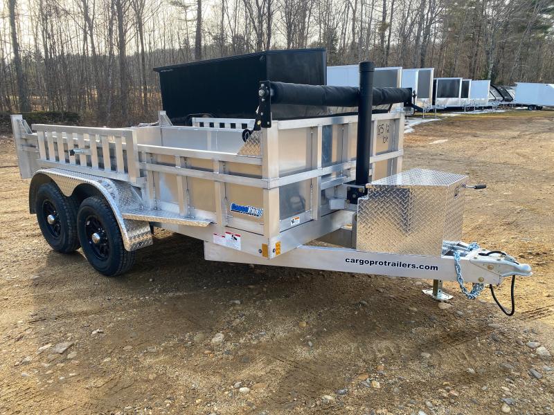 2025 CargoPro Trailers 6x12 Aluminum 10k Dump Trailer w/Alum Wheels ...
