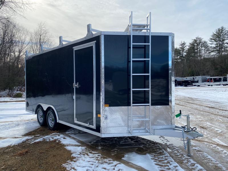 2024 Stealth Trailers 8.5x16 Aluminum 7K Enclosed Ultimate Contractor ...