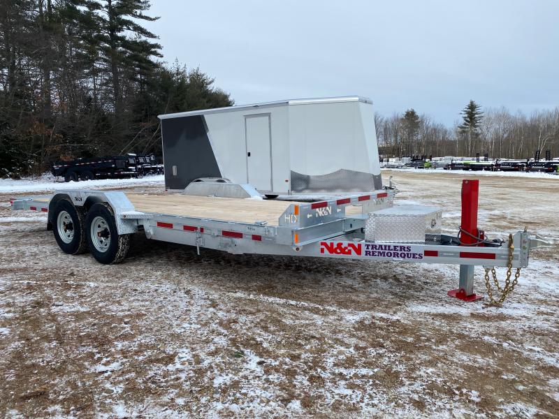 2024 N&N Trailers 7x20 Galvanized 14K Tilt Equipment Trailer w ...
