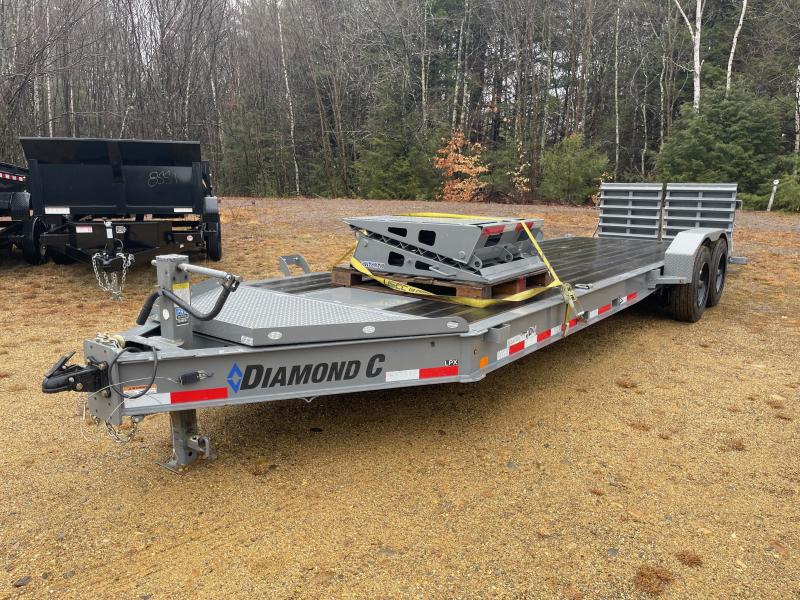 2022 Diamond C Trailers 7x24 LowPro 18K Equipment Trailer w/Max Ramps ...