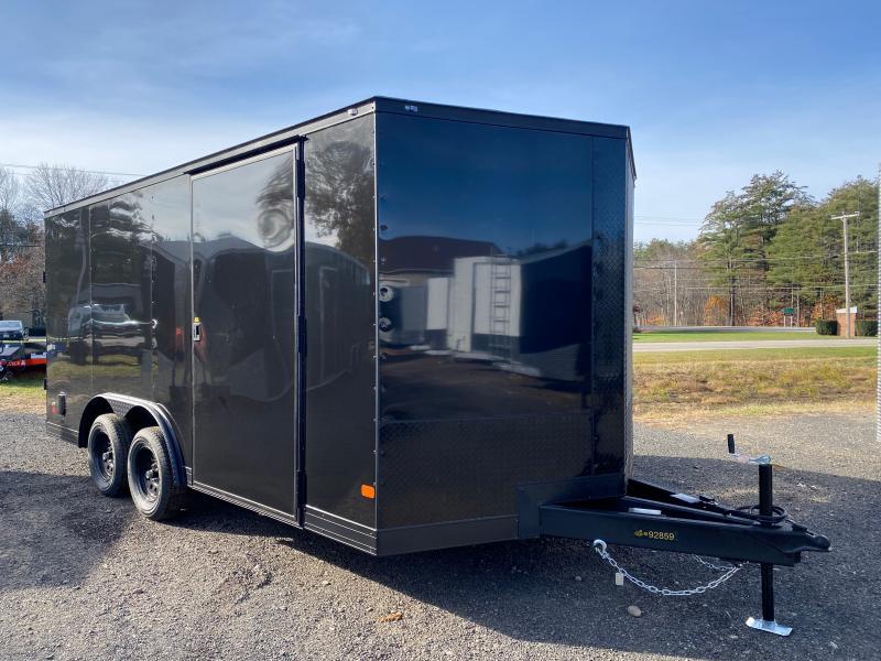 2024 Covered Wagon Trailers 8.5x16 Enclosed 7K Cargo Trailer w/Polycore ...