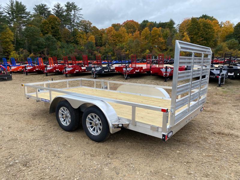 2025 Sure-Trac 7x14 Aluminum 7K Tube Top Utility w/Fold Flat Ramp Gate ...