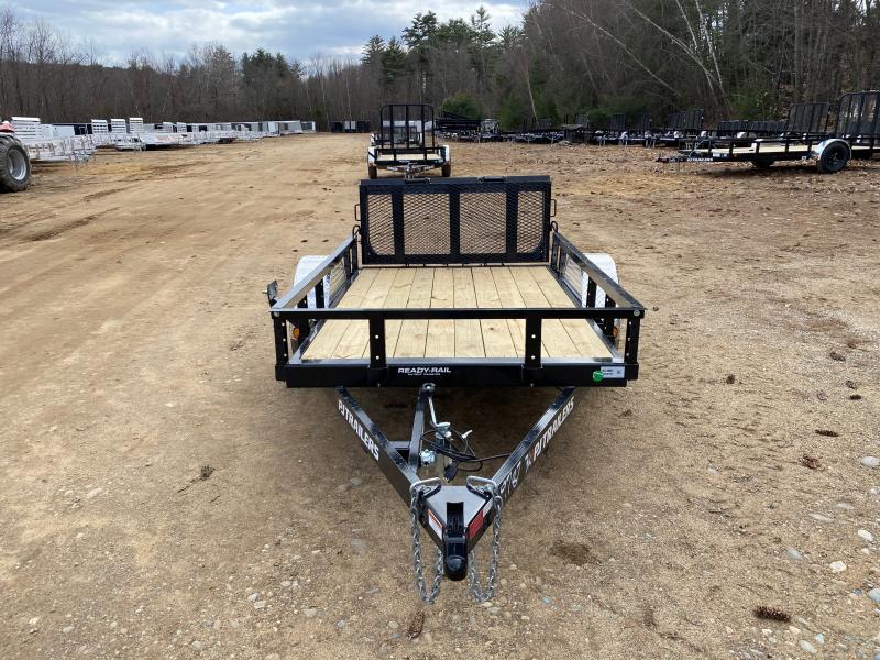 2024 PJ Trailers 5x8 Powder Coated 3K Utility Trailer w/Bi-Fold Rear ...