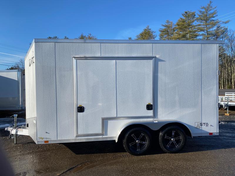 2024 ATC 7.5x14 Aluminum 7K Enclosed Adventure Cargo Trailer w/Coin ...
