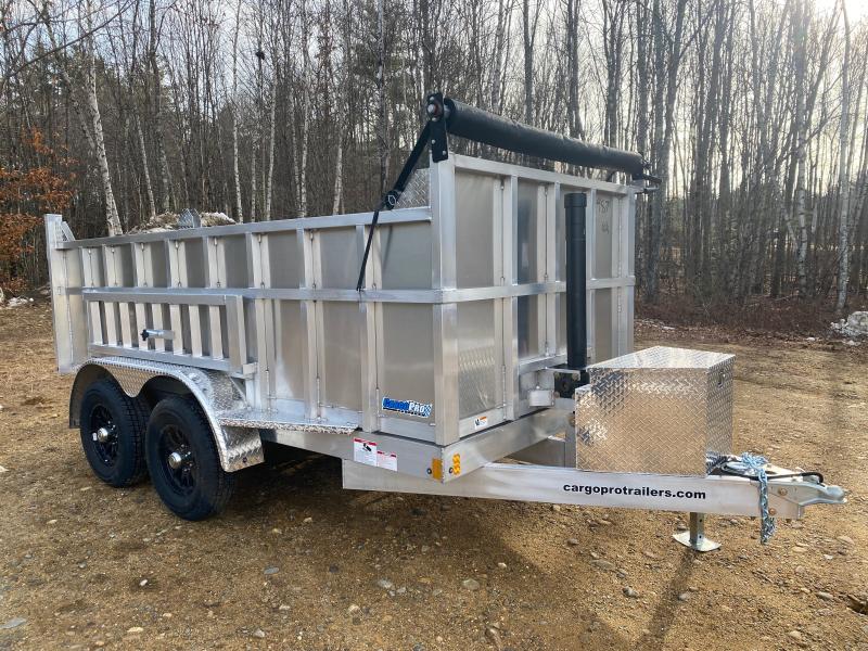 2025 CargoPro Trailers 6x12 Aluminum 10k Dump Trailer w/36" Sides ...