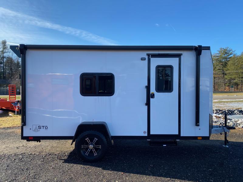 2024 ATC 6.5x14 Aluminum 5K Enclosed Adventure Cargo Trailer w/Off Road ...