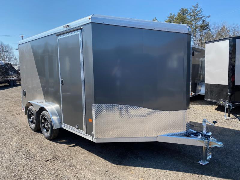 2023 NEO Trailers 7.5x12 Aluminum 7K Motorcycle Trailer w/Nudo Floor ...