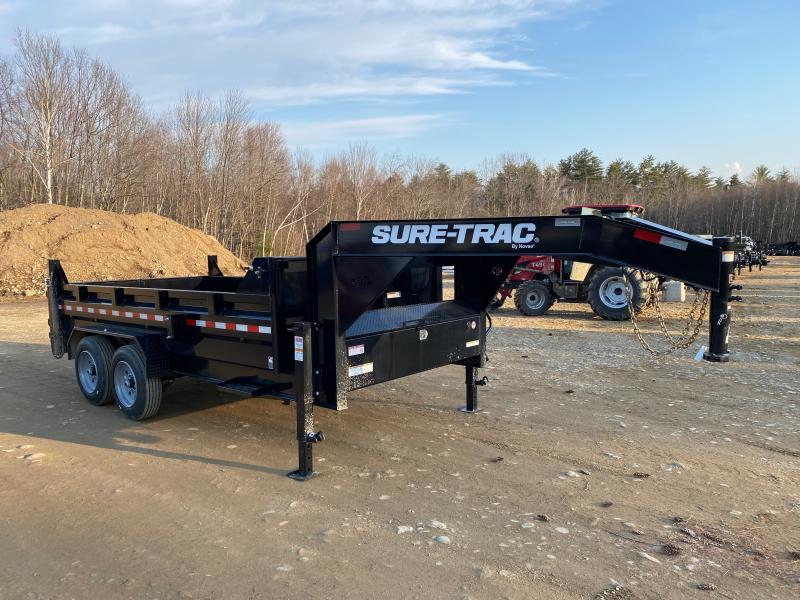 2024 Sure-Trac Pro Series HD 7x14 Gooseneck 17.6K Telescopic Dump ...
