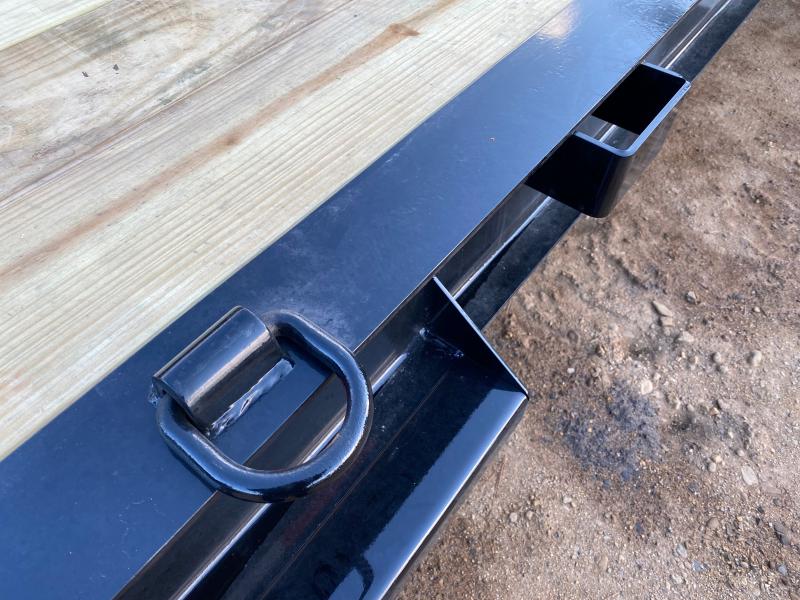 2024 Rice Trailers 7x20+4 Promax Industrial 21K Equipment Trailer w/Hyd ...