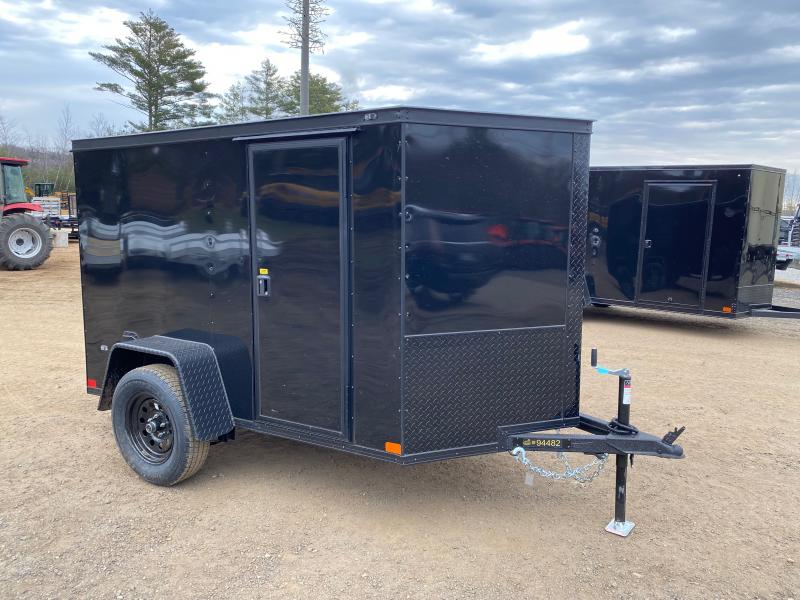 2024 Covered Wagon Trailers 5x8 Enclosed 3K Cargo Trailer w/Side Door ...