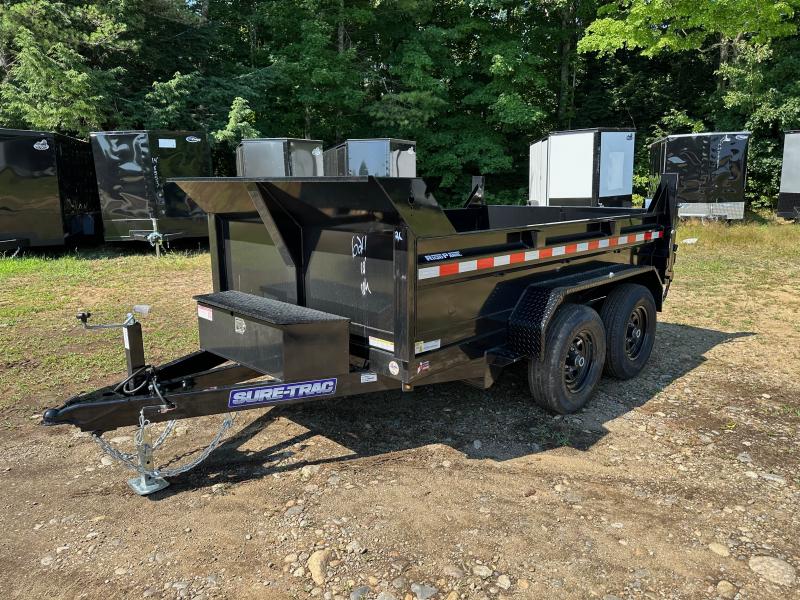 2025 Sure-Trac 6x10 Powder Coated 10K SD Dump Trailer w/Single Ram ...