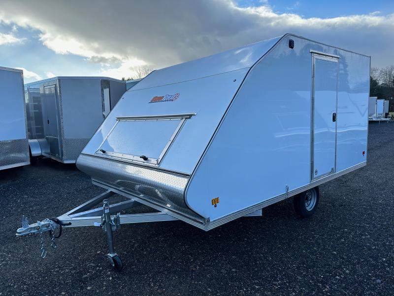2023 SnoPro Trailers 101x12 Hybrid 2-Place Snowmobile Trailer w/Side ...