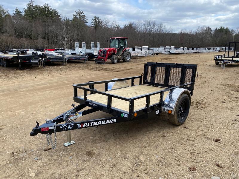 2024 PJ Trailers 5x8 Powder Coated 3K Utility Trailer w/Bi-Fold Rear ...