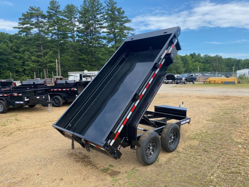 2025 Sure-Trac 5x10 LowPro 7K Powder Coated Dump Dump Trailer w/Barn ...