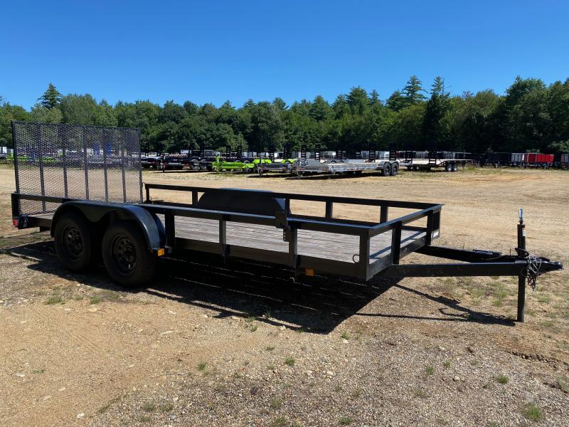 2022 Triple Crown Trailers 7x16 7K Utility Trailer w/Fold Flat Ramp in ...