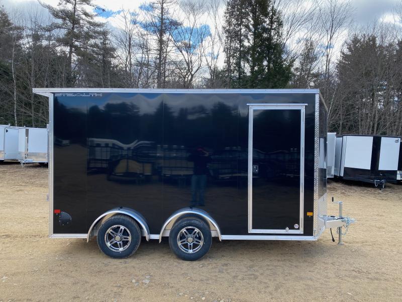2024 Stealth 7.5x14 Aluminum 7K Enclosed UTV/Cargo Trailer w/Extra ...