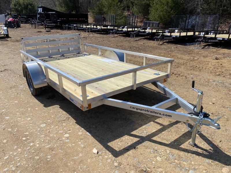 2024 CargoPro Trailers 6.5x12 Aluminum 3K Utility Trailer w/D-Rings ...