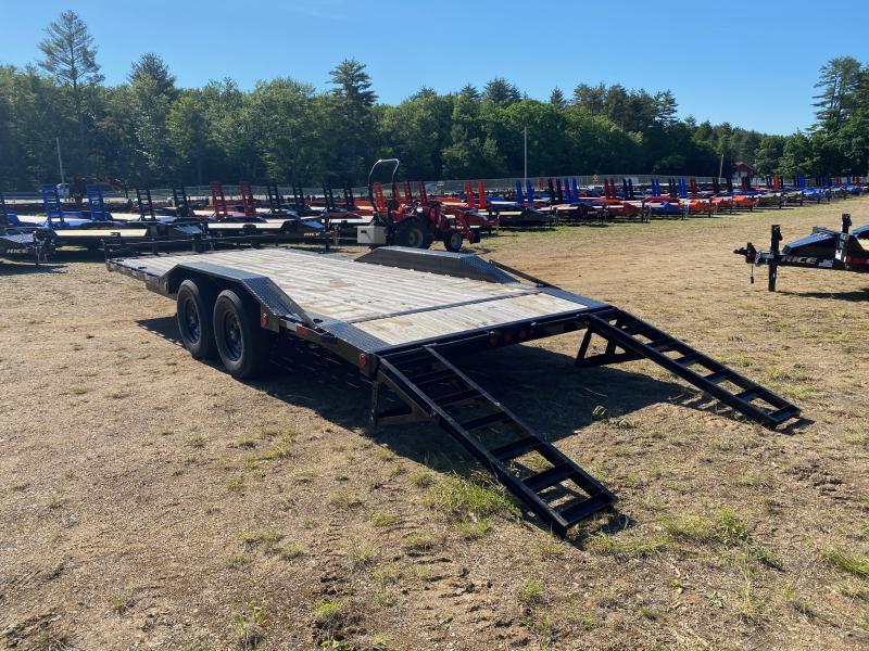 2023 PJ Trailers 8.5x20 Powder Coated 14K Full Width Car Hauler w/Stand ...