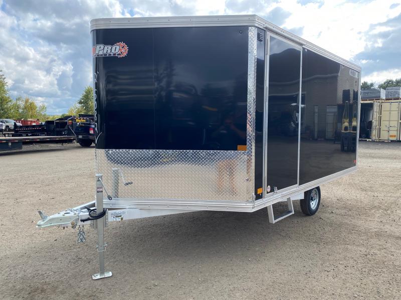 2025 SnoPro Trailers 101x12 Aluminum Enclosed 2-Place Hybrid 3.0 ...