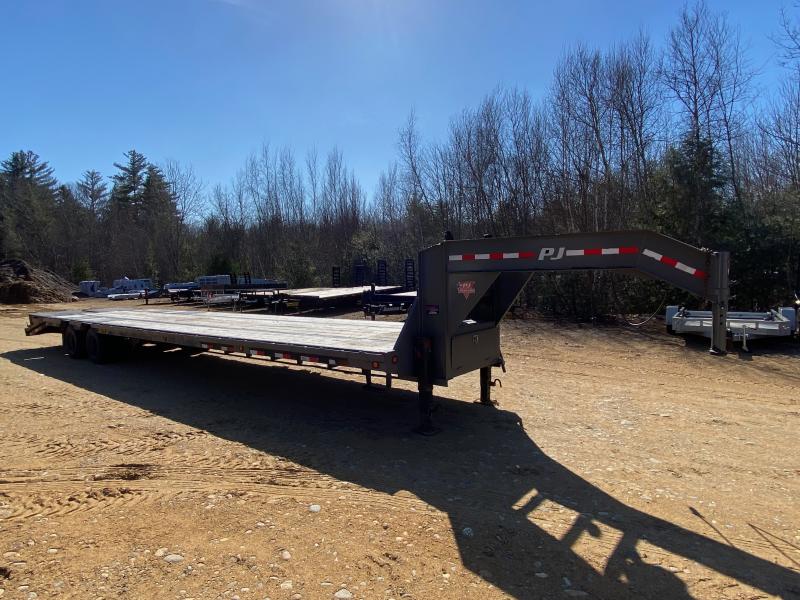 2019 PJ Trailers 8.5x40 Deckover Gooseneck 30K Equipment Trailer w/Full ...