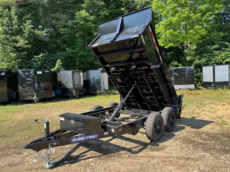 2025 Sure-Trac 6x10 Powder Coated 10K SD Dump Trailer w/Single Ram ...