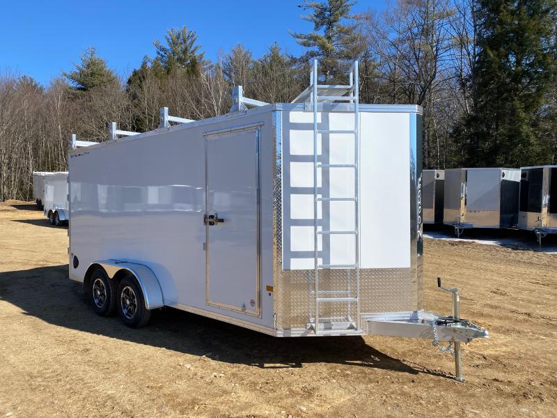 2024 Stealth Trailers 7x16 Aluminum 7K Enclosed Ultimate Contractor ...