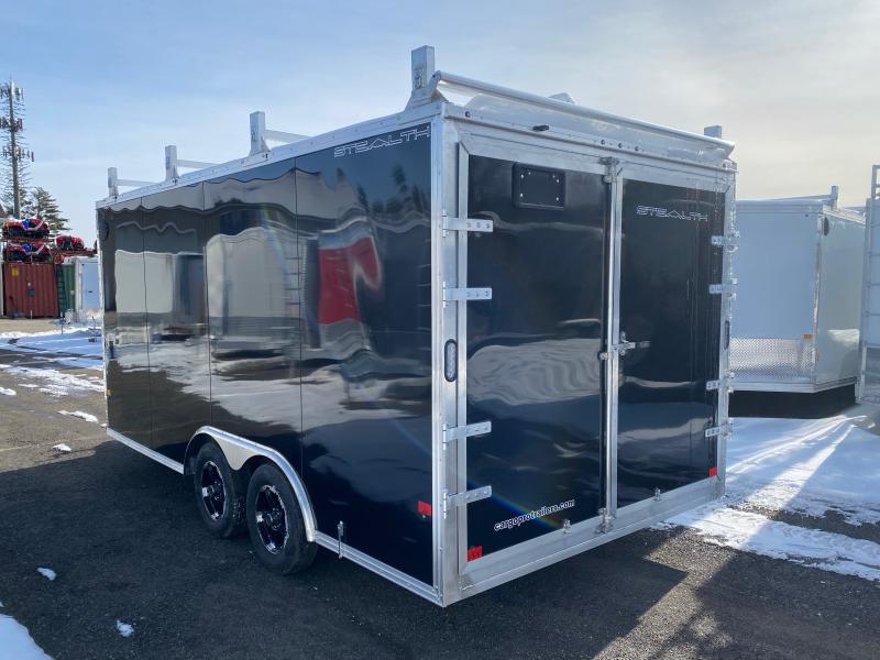 2024 Stealth Trailers 8.5x16 Aluminum 7K Enclosed Ultimate Contractor ...