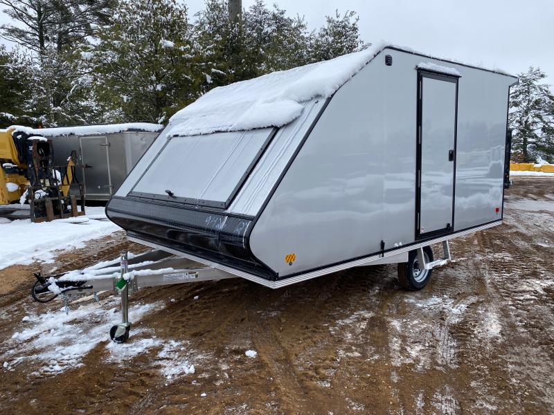 2024 SnoPro Trailers 101x12 Hybrid 2-Place Snowmobile Trailer w ...