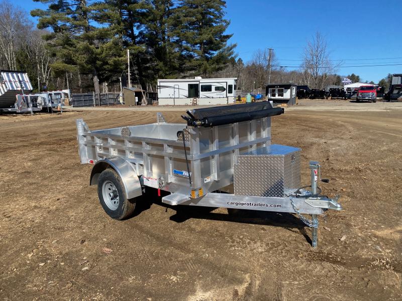2024 Cargo Pro 5x8 Aluminum 5K Dump Trailer w/Tarp Kit in Loudon, NH ...