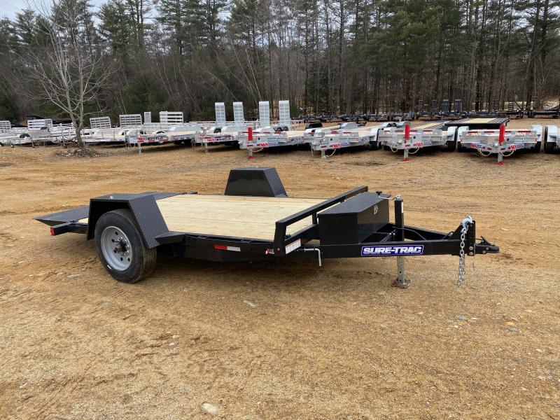 2024 Sure-Trac 6.5x12 Powder Coated 10K LowPro Tilt Equipment Trailer ...