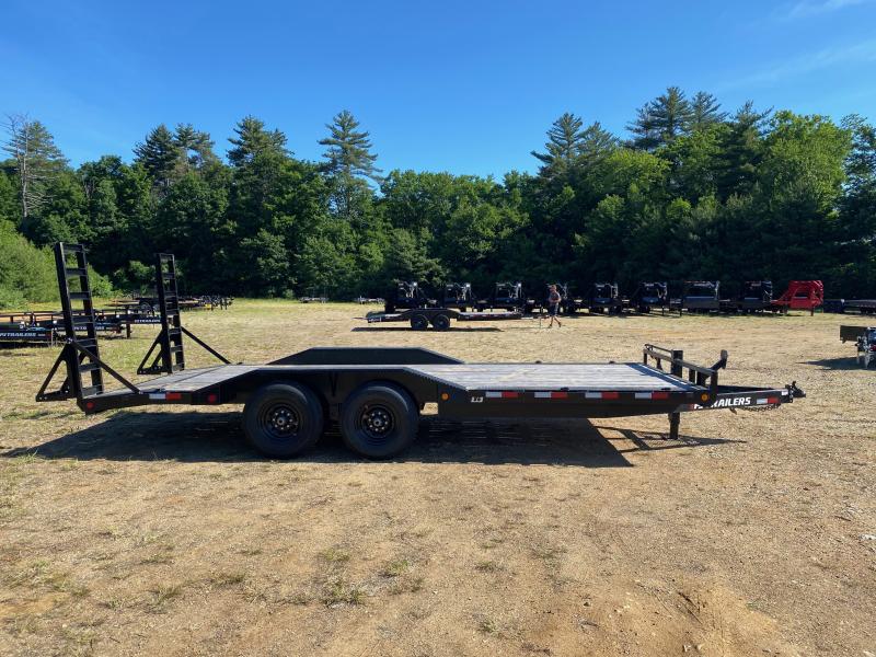 2023 PJ Trailers 8.5x20 Powder Coated 14K Full Width Car Hauler w/Stand ...