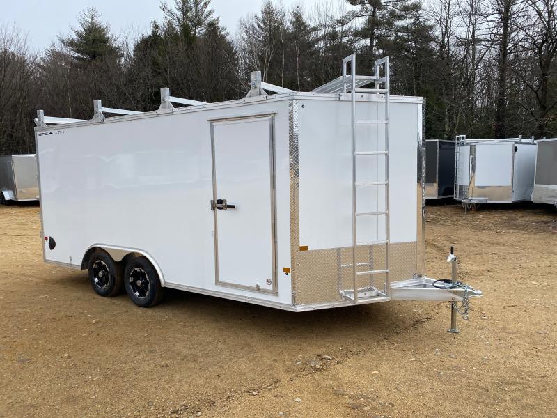 2024 Stealth Trailers 8.5x16 Aluminum 7K Enclosed Ultimate Contractor ...