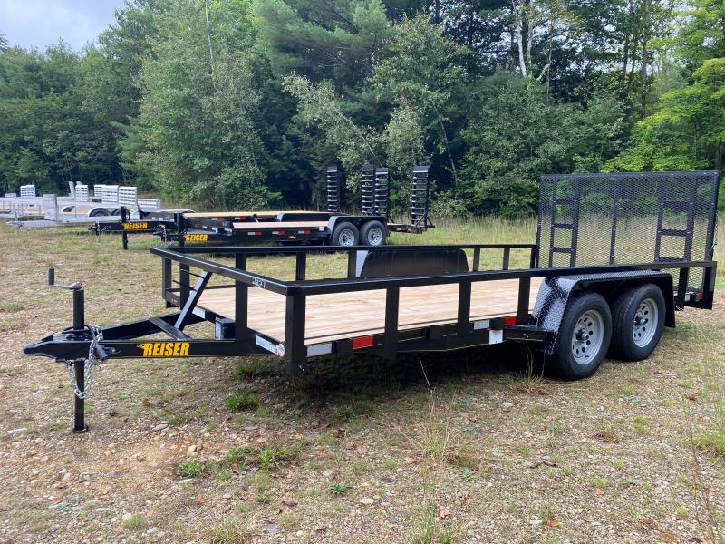 2024 Reiser Trailers 7x16 7K Landscape Trailer w/Rear Ramp Gate in ...