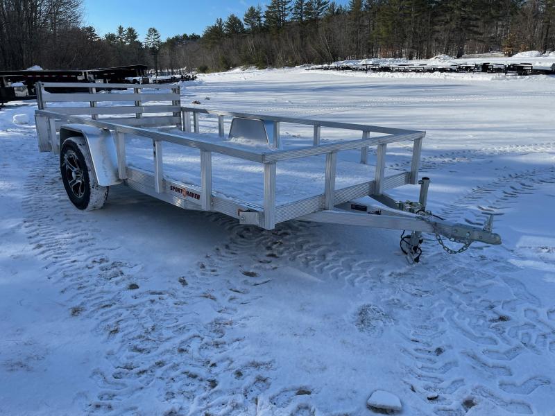 2023 Sport Haven 6x12 Deluxe 3K Aluminum Utility w/Bi-Fold Ramp in ...