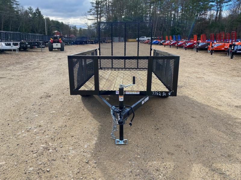 2025 Triple Crown Trailers 5x8 Powder Coated 3K Utility Trailer w/Mesh ...