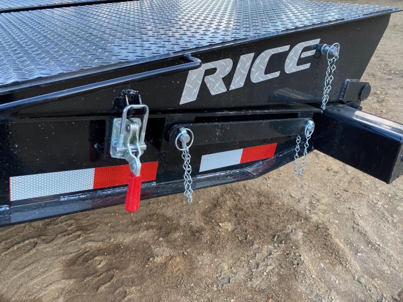 2024 Rice Trailers 7x20+4 Promax Industrial 21K Equipment Trailer w/Hyd ...