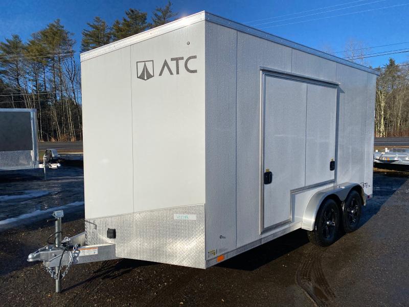 2024 ATC 7.5x14 Aluminum 7K Enclosed Adventure Cargo Trailer w/Coin ...