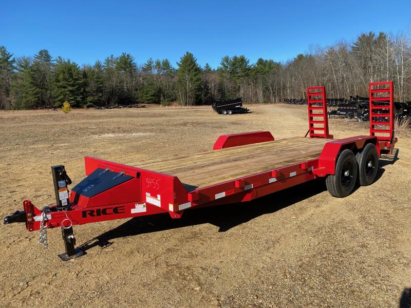 2023 Rice Trailers 7x20 Powder Coated 14K LowPro Equipment Trailer w ...